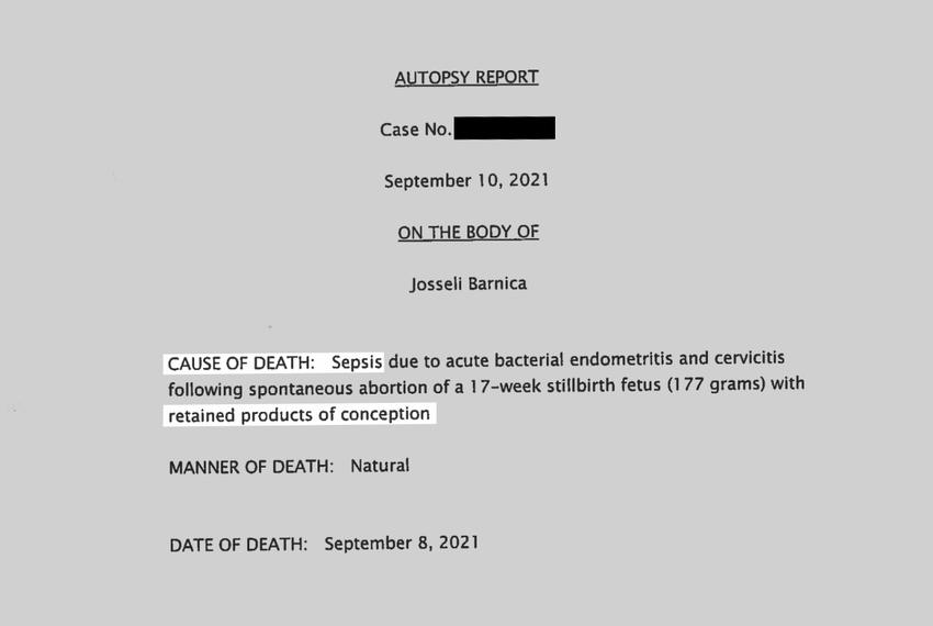 Texas woman dies after waiting 40 hours for miscarriage care | The Texas Tribune